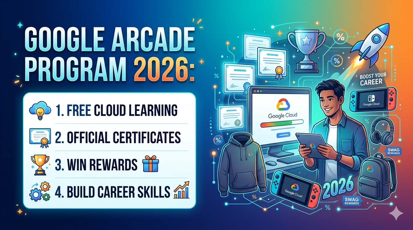 Google Arcade Program 2026: Free Cloud Learning, Certificates & Rewards ...