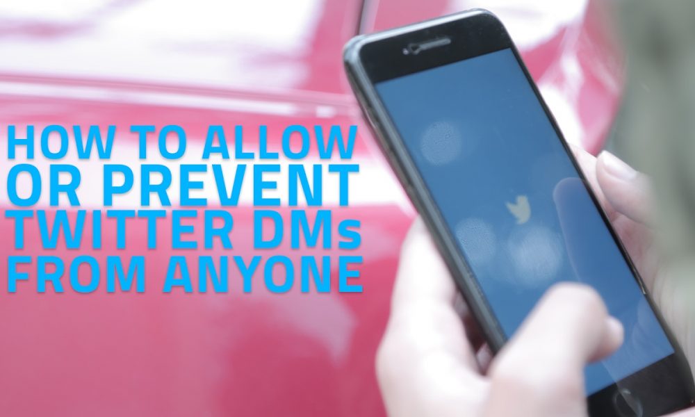 How to Allow or Prevent Twitter DMs From Anyone - Tutorials | KaaShiv ...